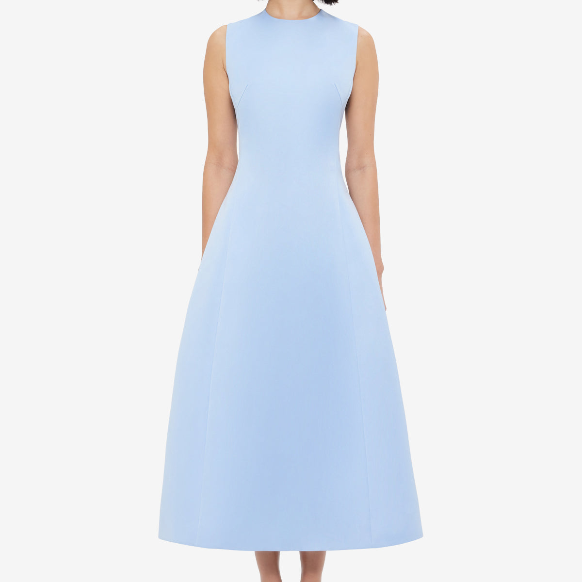 Cleo Sleeveless Midi Dress - Sky Blue – LEO LIN
