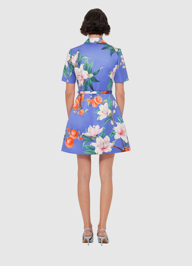 Brigitte Mini Dress - Lavish Print in Moonlight – LEO LIN
