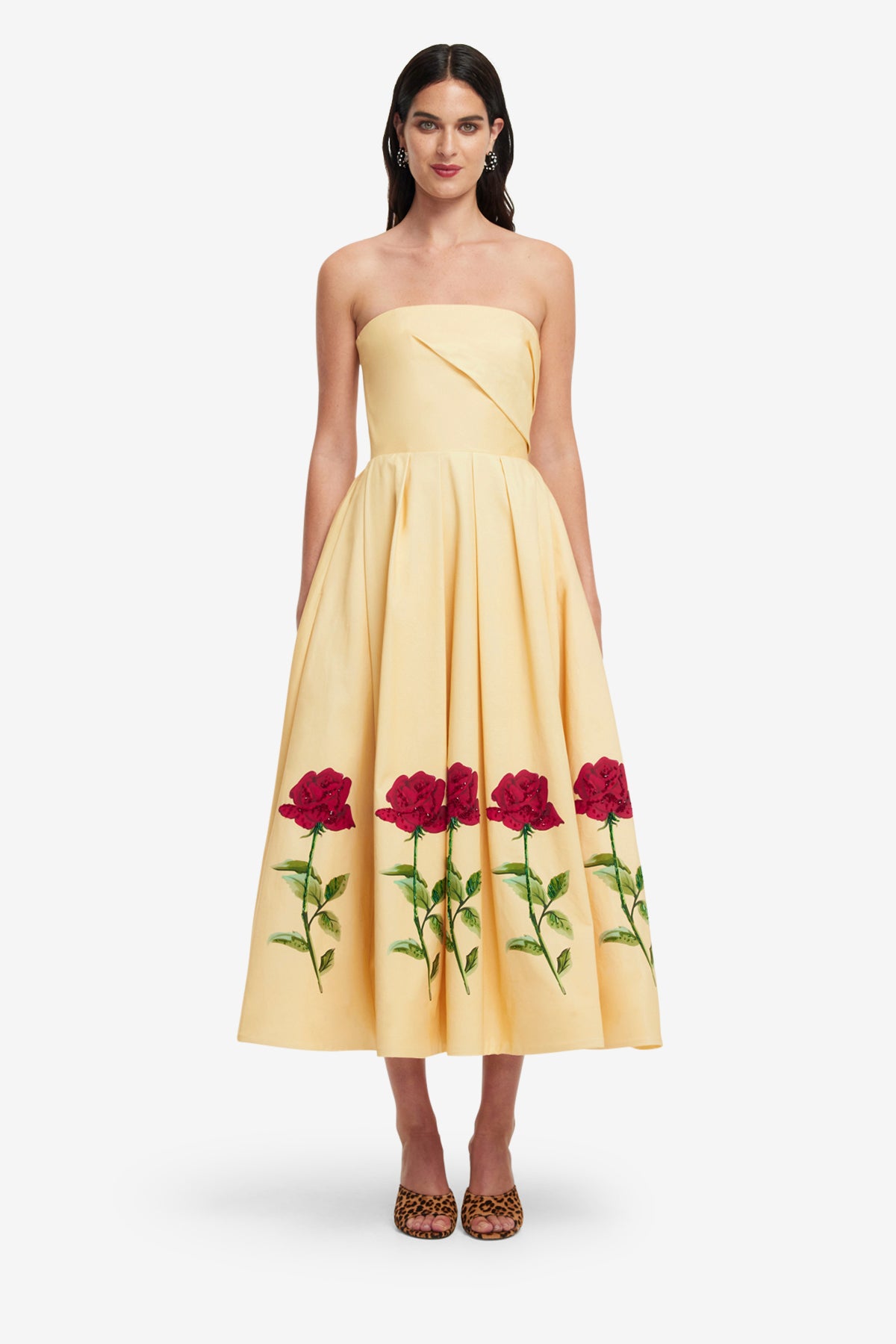 Leo Lin Yellow Dresses | 2025 Designer Midi & Maxi Dresses | Coveti