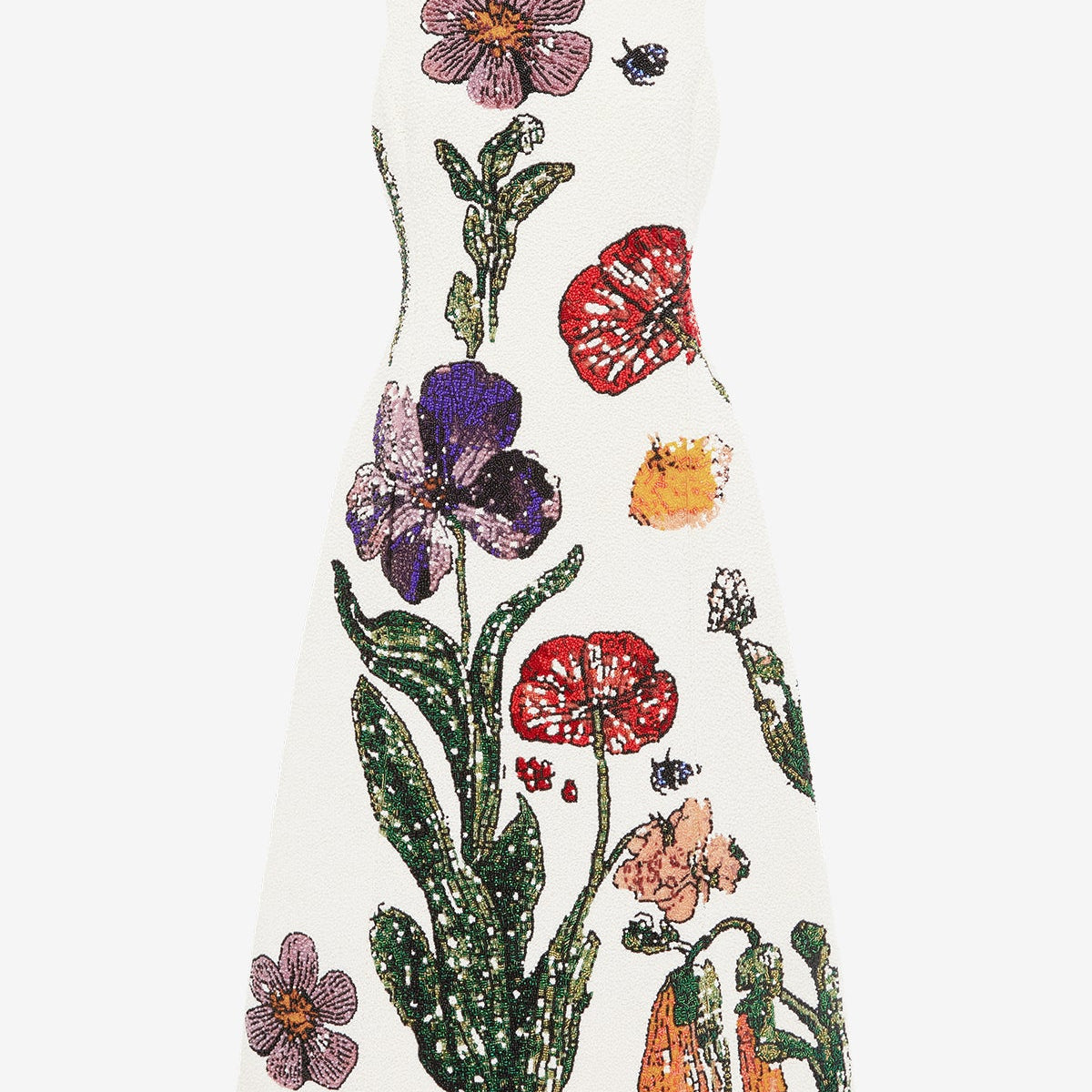 Cleo Beaded Midi Dress - Wildflowers – LEO LIN