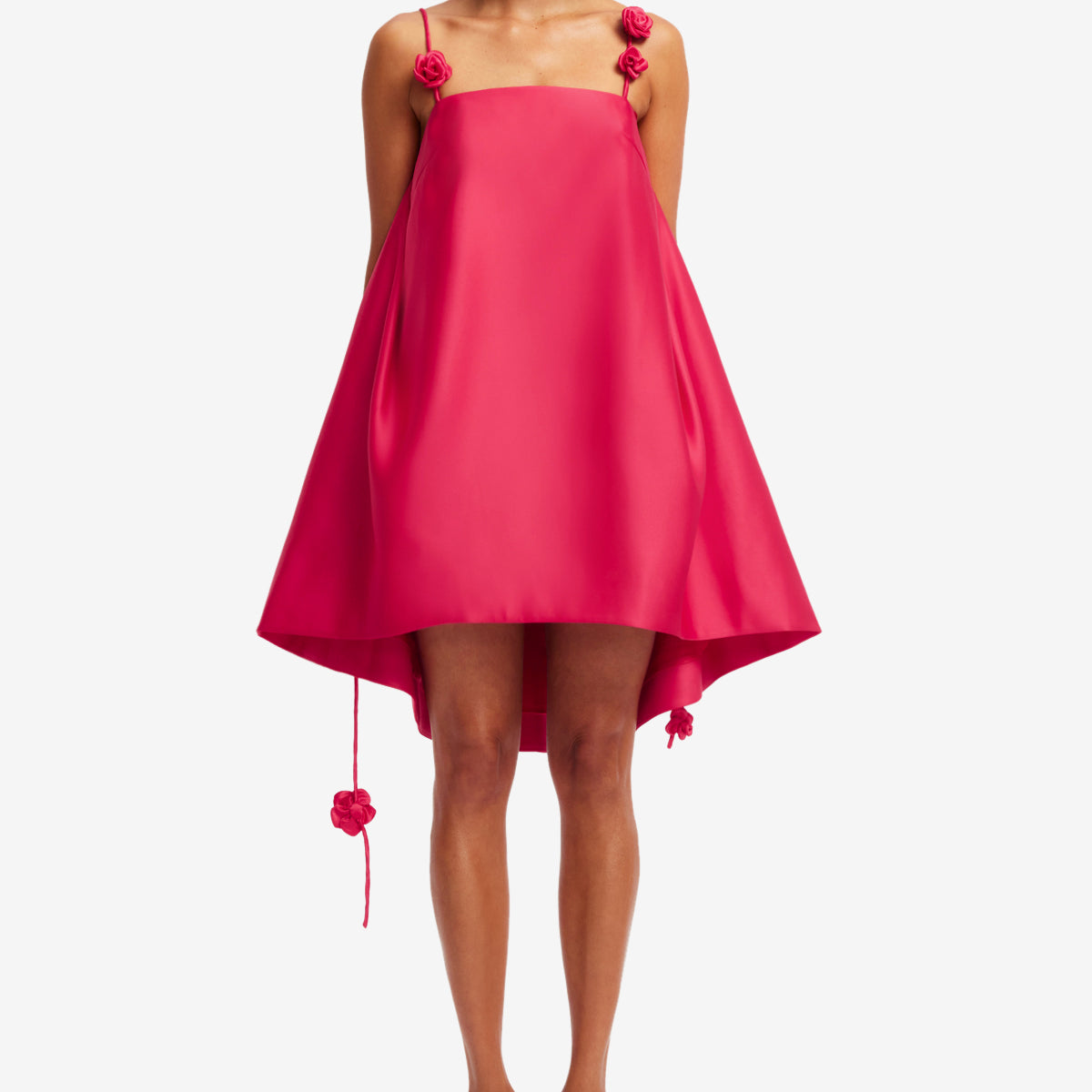 Fiona Rose Mini Dress - Scarlet – LEO LIN
